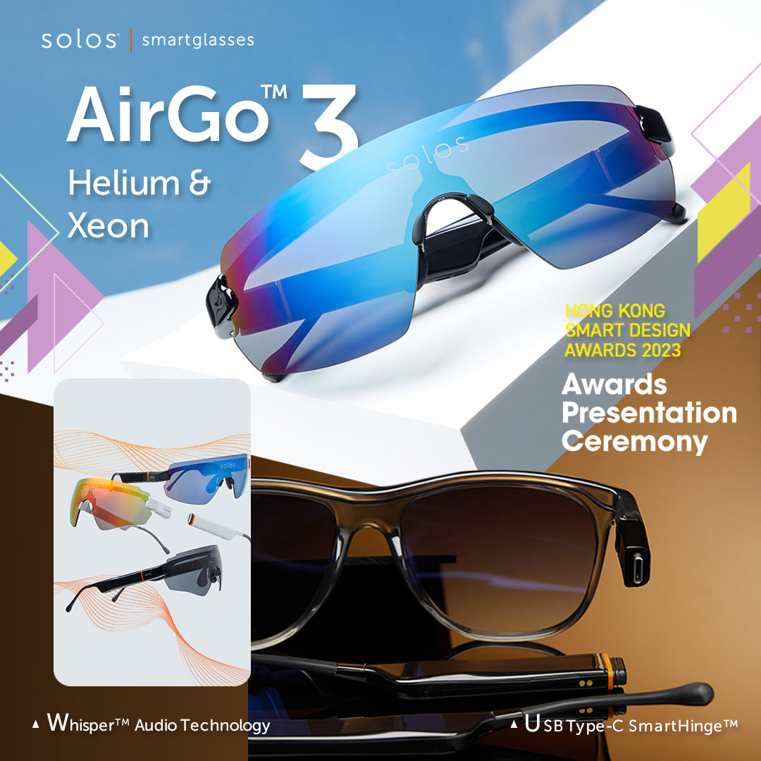AirGo™ 3 Smartglasses Win Hong Kong Smart Design Awards 2023 & Solos ...