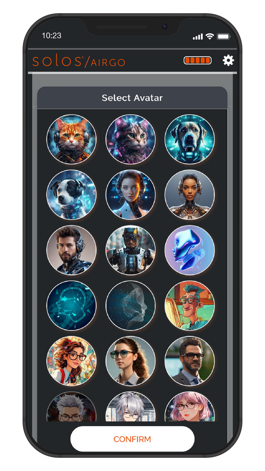 Solos Smartglasses App
