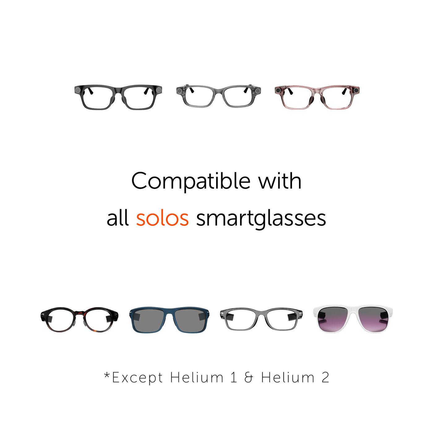 Lens Guide & Solos Smartglasses