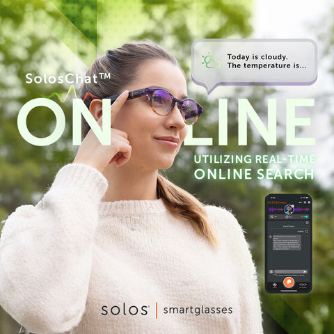 solos® Smart Glasses | Your Smartglasses Partner & Solos Smartglasses