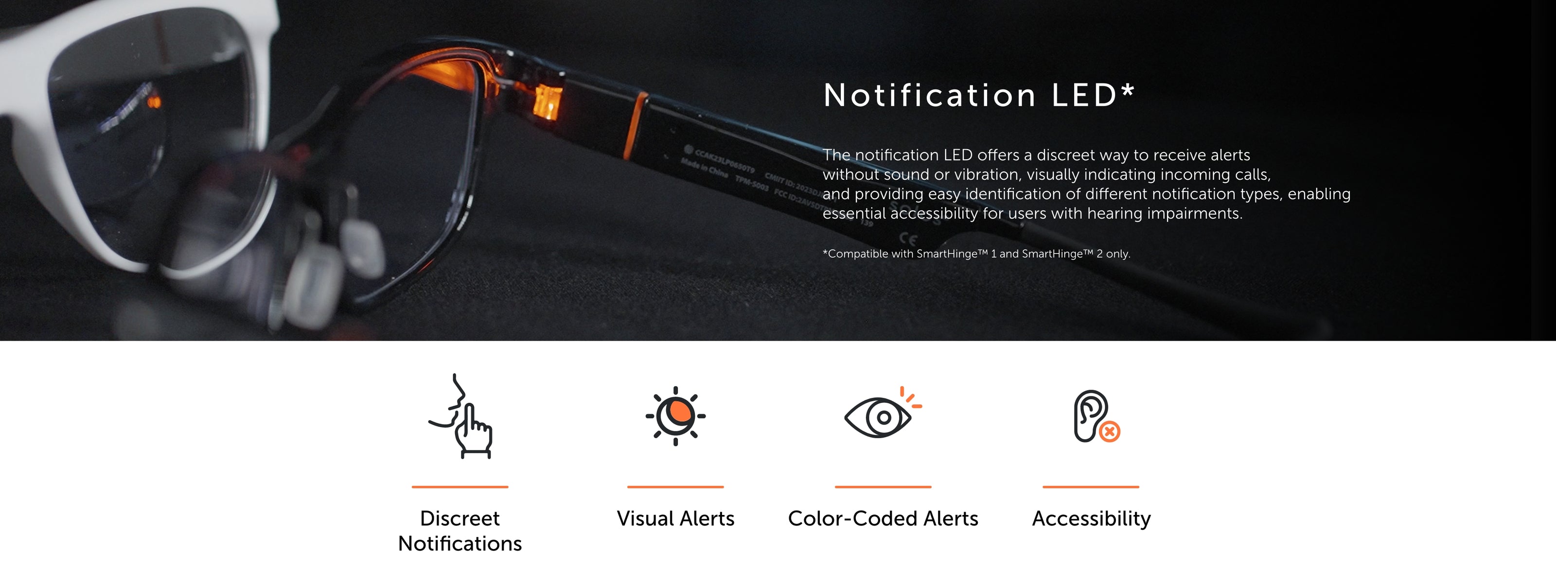 SmartHinge™ & Solos Smartglasses