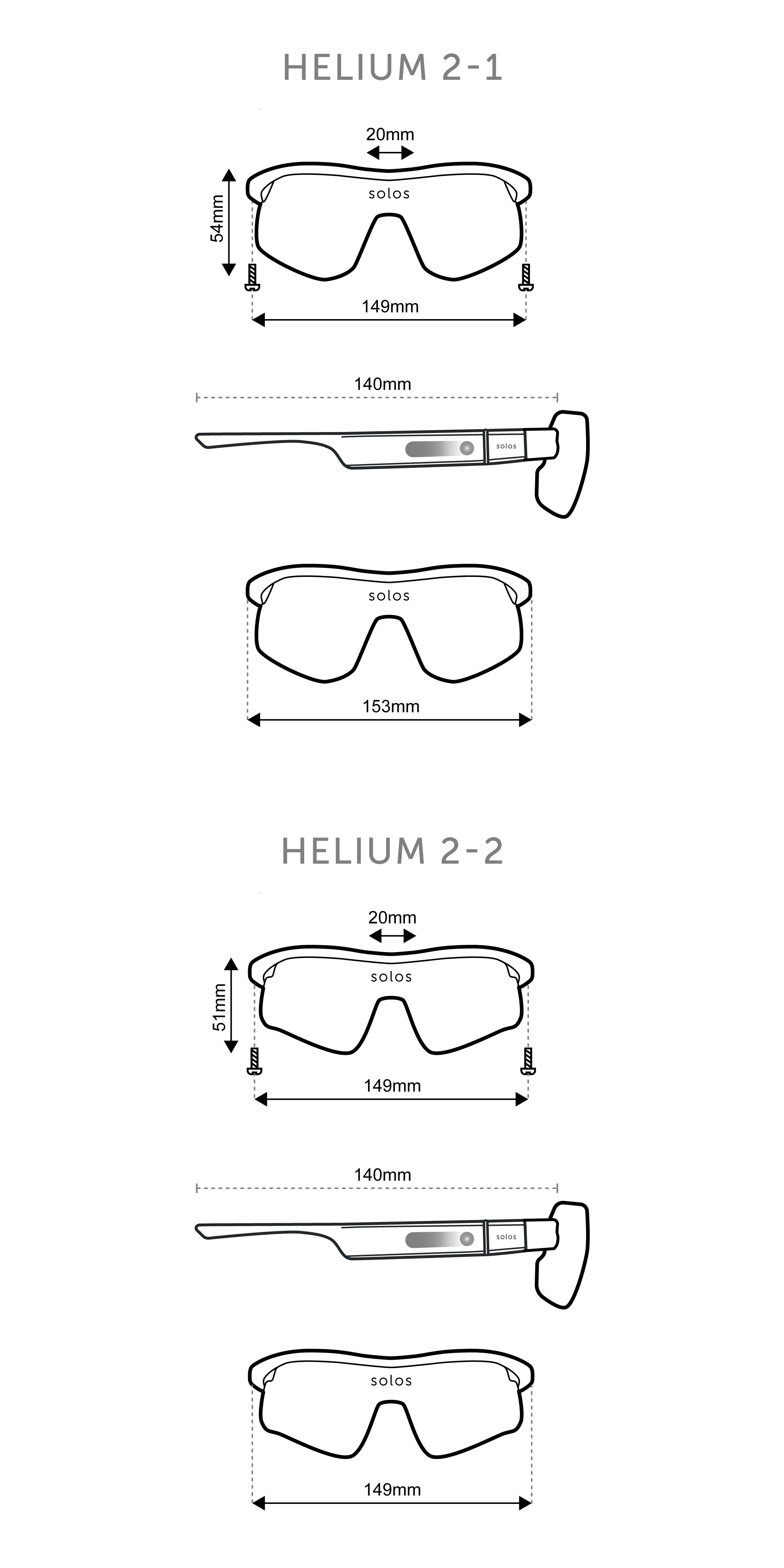 AirGo™3 Helium 2 Front Frame Smartglasses | solos® Smart Glasses ...